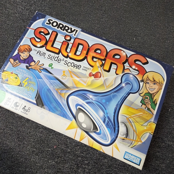 Parker Brothers | Toys | Sorry Sliders Game Blue And Yellow | Poshmark